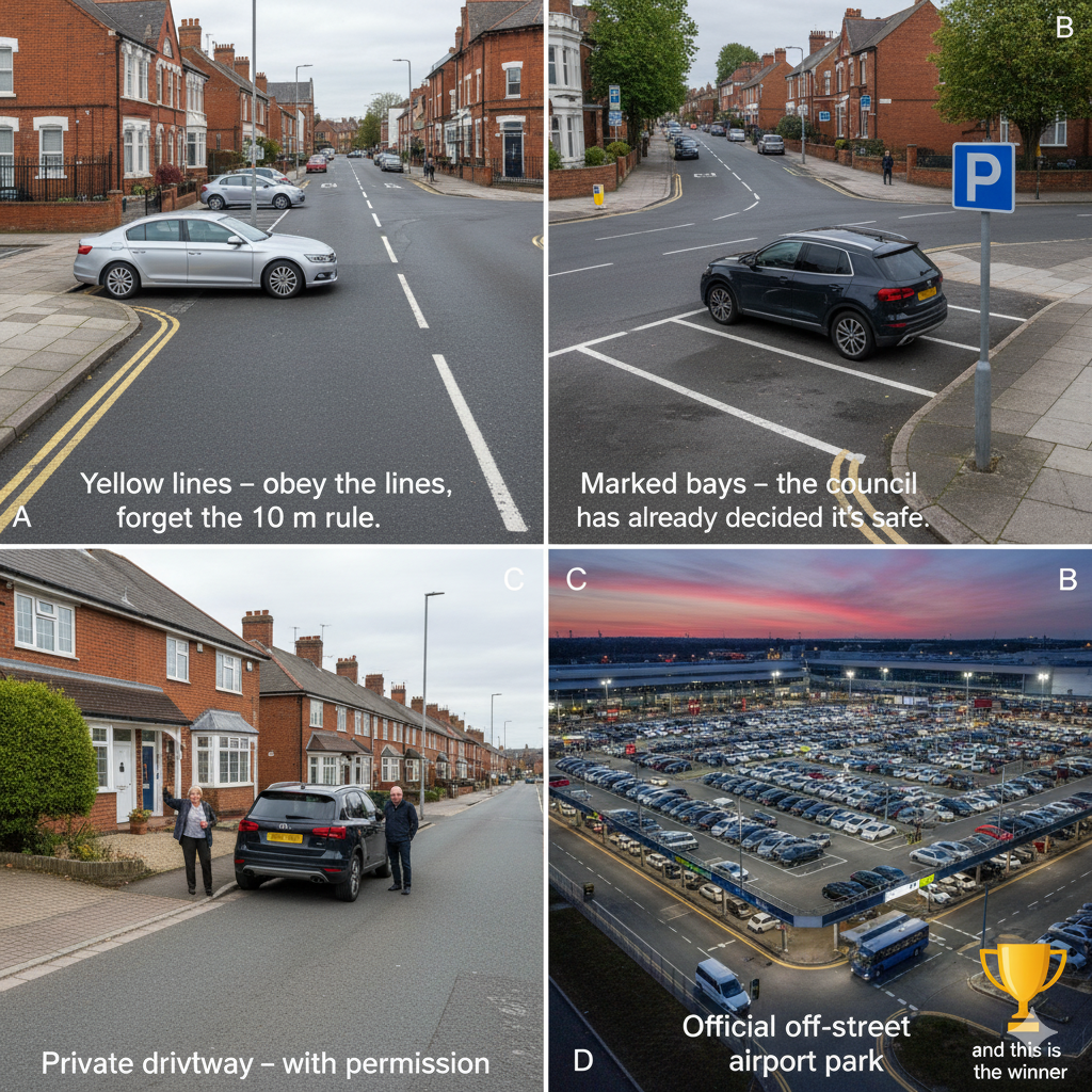 UK 10 Metre Parking Rule Explained: Avoid £100 Junction Fine